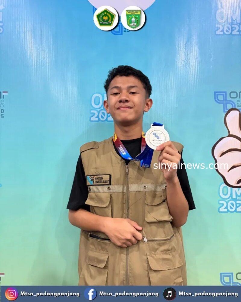 MTsN Padang Panjang Torehkan Prestasi Nasional: Reyvan Raih Perak OMI ...